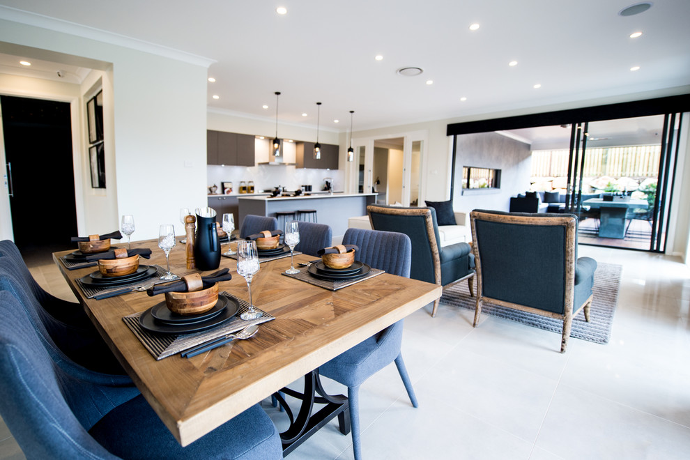 Havana Executive Home Design - Industrial - Dining Room - Brisbane - by ...