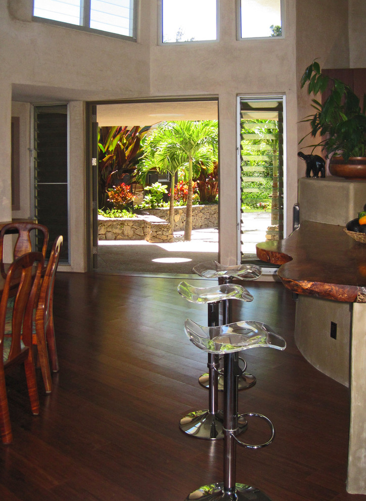 Hi'ilani EcoHouse Interiors - Tropical - Dining Room - Hawaii - by ...