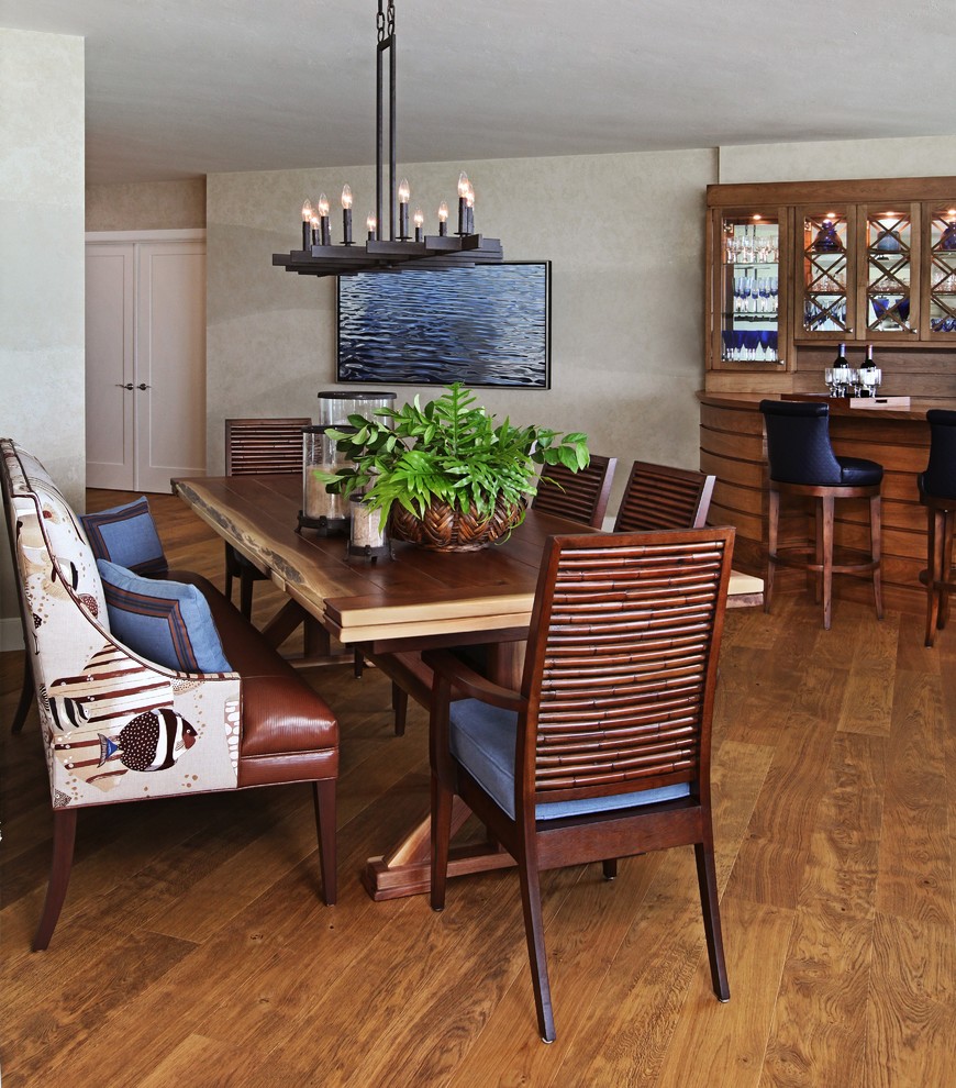 Hi-Rise Beach House - Modern - Dining Room - Detroit - by Kathleen ...