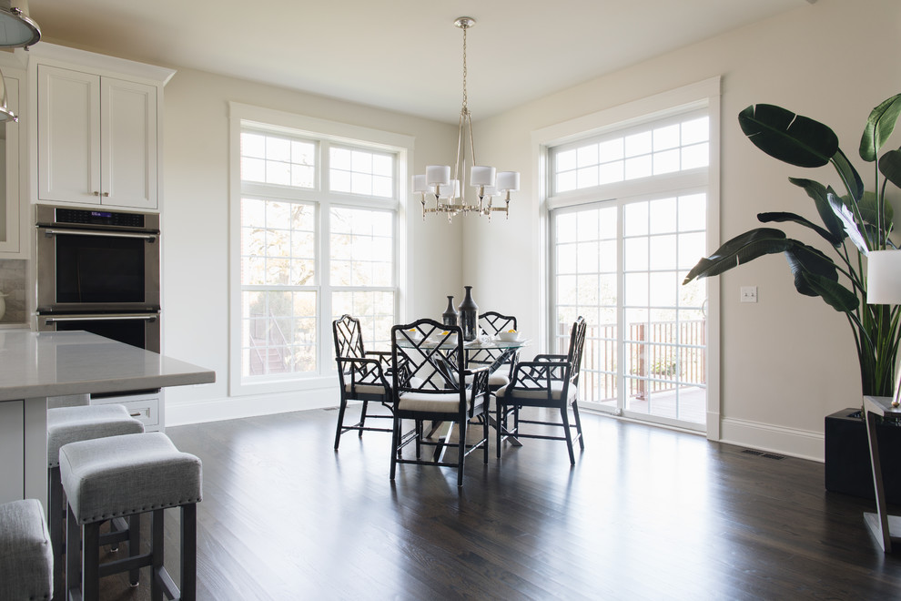 High Contrast Drama - Transitional - Dining Room - Chicago - by Timber ...