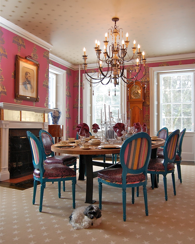 Historic Estate - Transitional - Dining Room - Boston - by Favreau ...