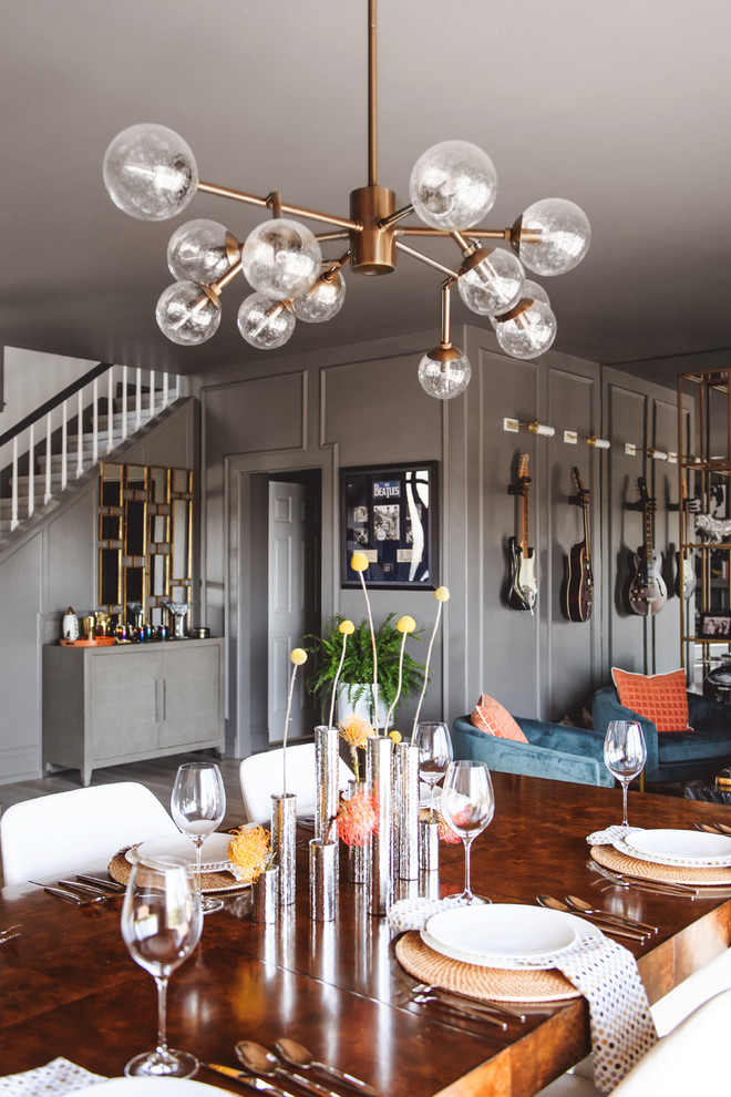 Hollywood Regency Dining Room - Contemporary - Dining Room - San Diego ...