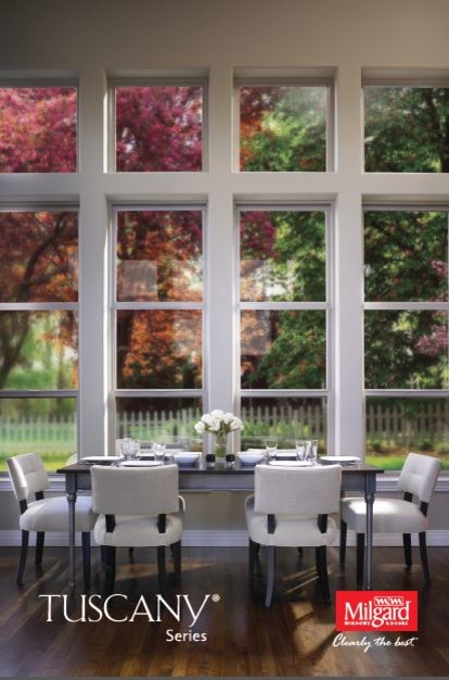 Houston new home construction interior vinyl windows - Milgard's ...