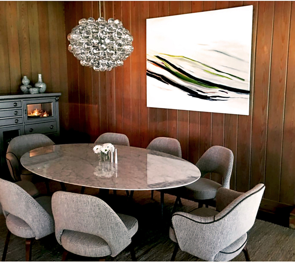 Installed Art - Modern - Dining Room - Charlotte - by Courtney Cotton a ...