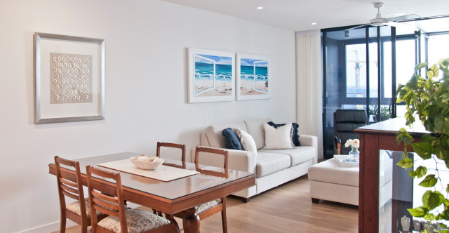 Interior Styling, Nicholls Residence | Aveo Newstead Qld - Dining Room ...