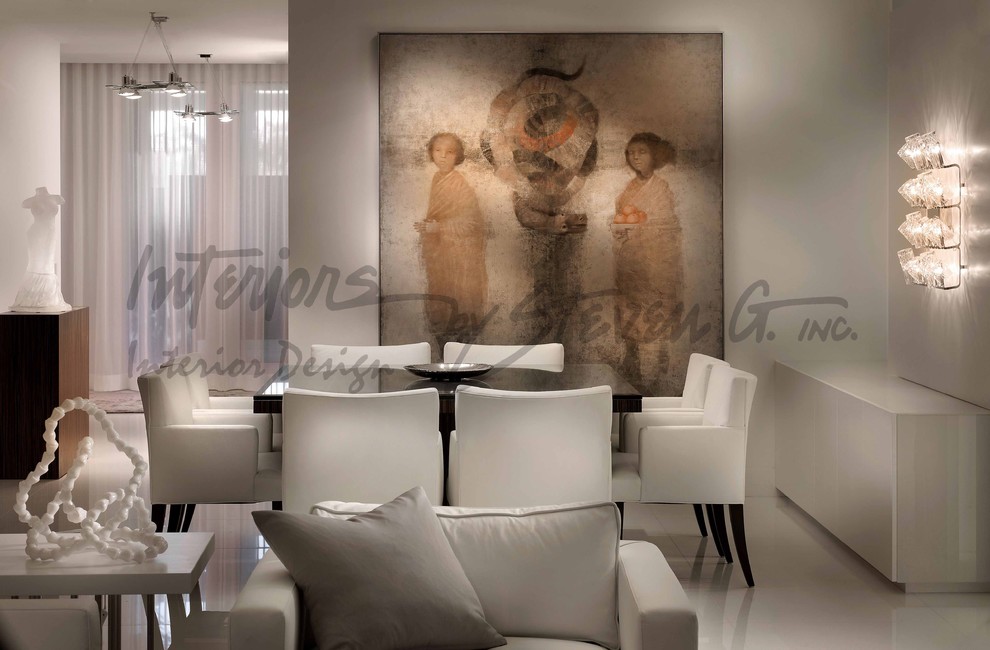 Interiors by Steven G - Modern - Dining Room - Miami - by Interiors by ...