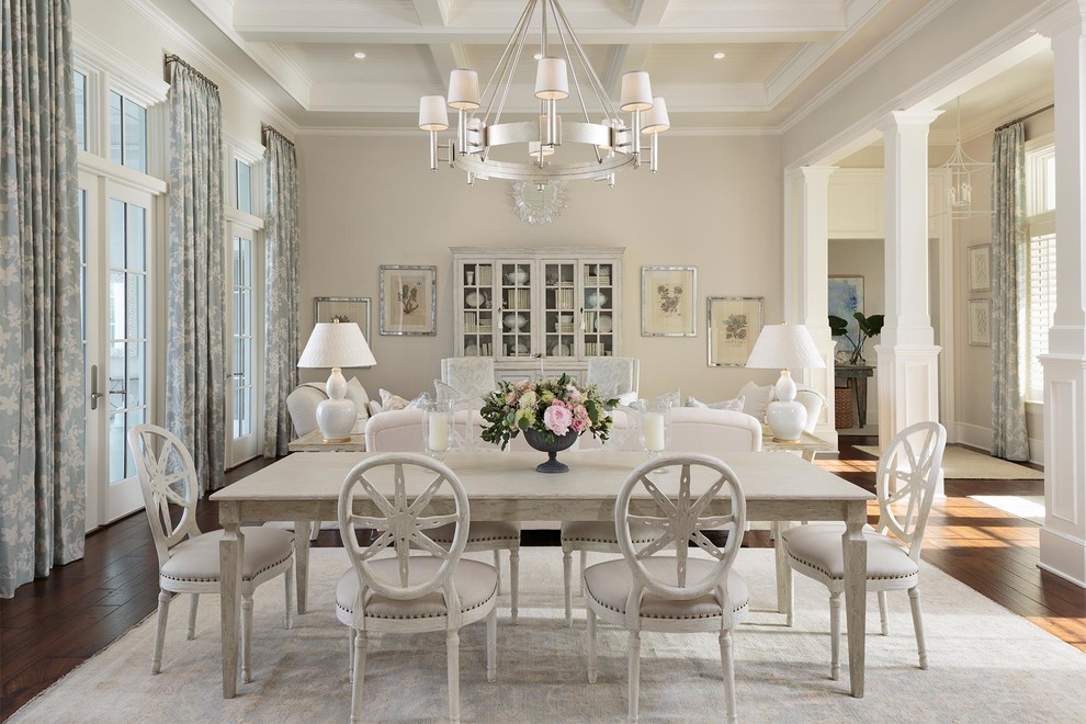 John's Island Riverfront - Beach Style - Dining Room - Miami - by Harry ...