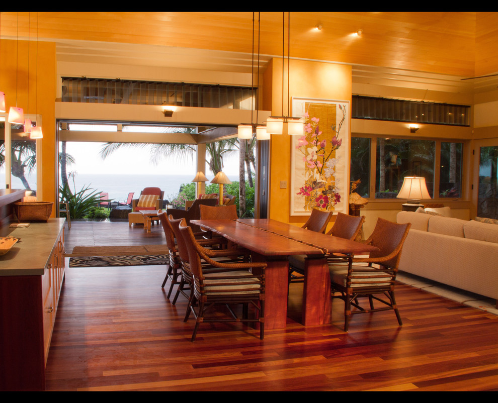 Ke'ei Beach House - Tropical - Dining Room - Hawaii - by Terrance J ...