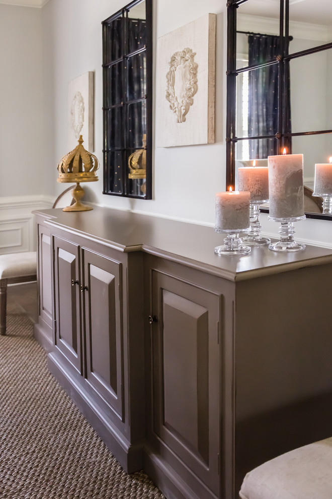 Ladylike Elegance - Transitional - Dining Room - Raleigh - by Catherine ...