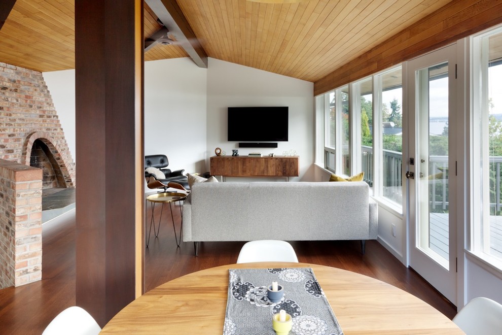 Lakehouse - Midcentury - Dining Room - Seattle - by Studio 8x3 | Houzz