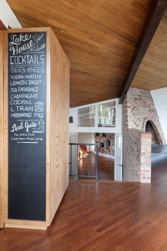 Lakehouse - Midcentury - Dining Room - Seattle - by Studio 8x3 | Houzz