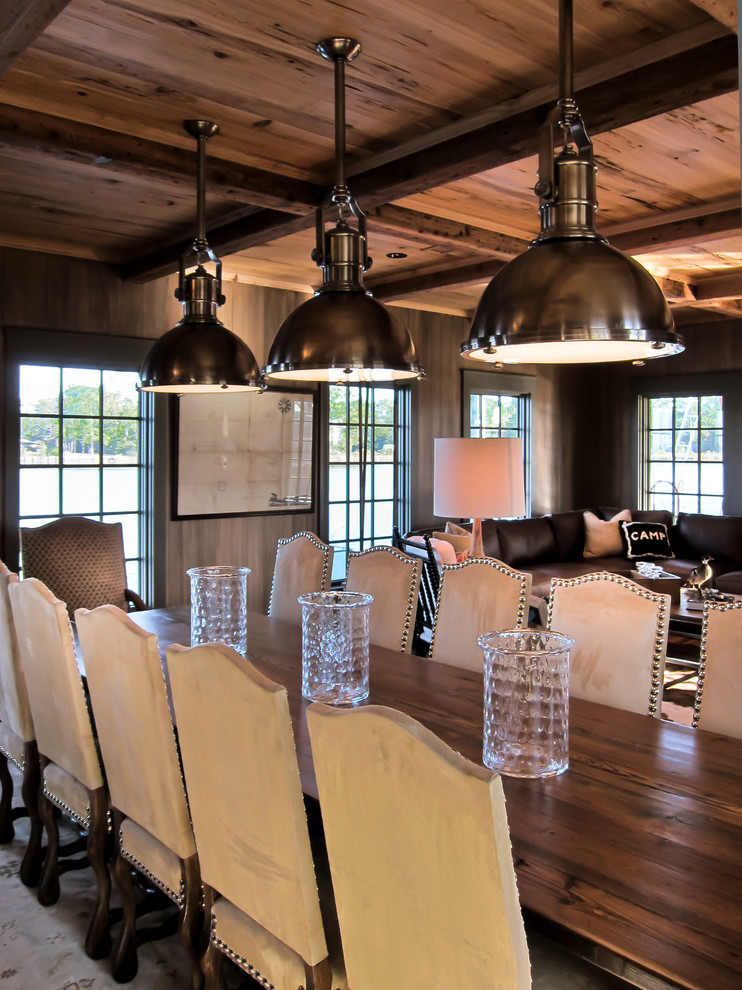 Life on a Floating Barge - Rustic - Dining Room - Birmingham - by Adams ...