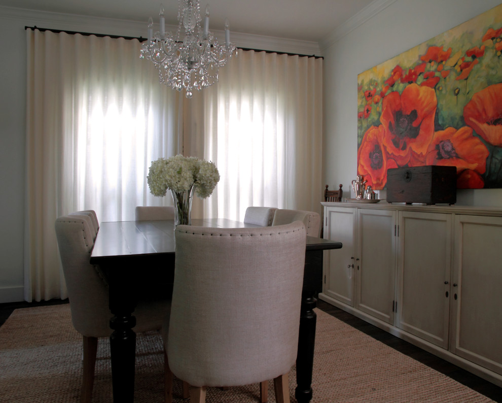 Linen Drapery - Farmhouse - Dining Room - Vancouver - by Cloth Studio ...