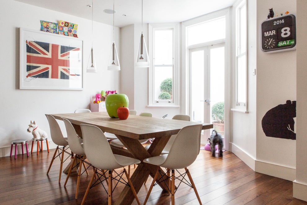 London Home Contemporary - Contemporary - Dining Room - London - by ...