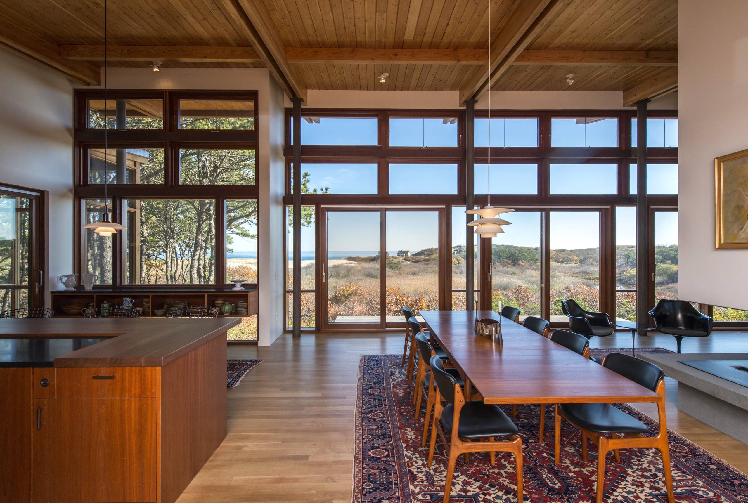 USA Houzz: Mid-Century Modern Home with Atlantic Ocean Vistas | Houzz NZ