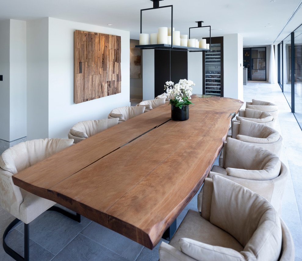 Luxury Dining Room with Sky-Frame - Contemporary - Dining Room ...