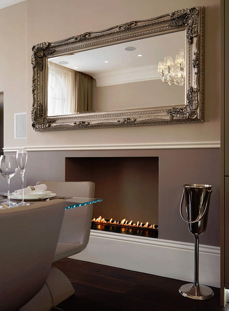 Luxury ribbon fireplaces and art design bio fires in most stunning ...