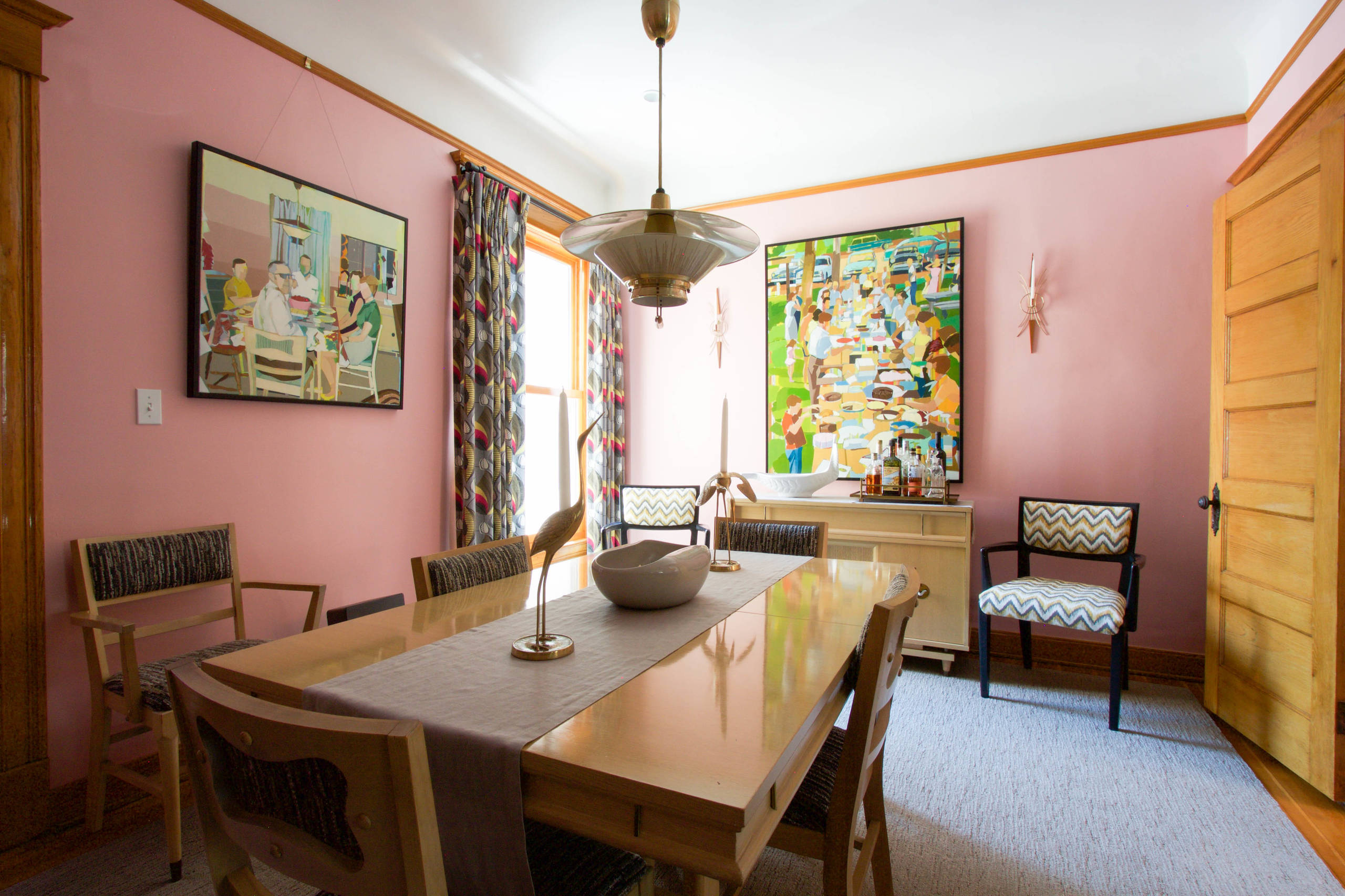 1950s Home Interior Display