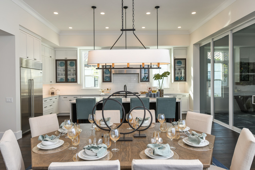 Mainsail Model - Kitchen & Dining - Beach Style - Dining Room - Tampa ...