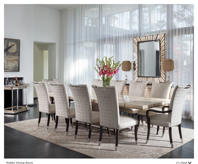 MARGE CARSON DINING ROOM - Modern - Dining Room - Raleigh - by TAMARA ...