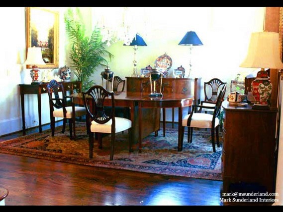 Mark Sunderland Interiors - Traditional - Dining Room - Atlanta - by ...