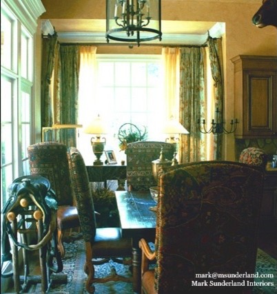 Mark Sunderland Interiors - Traditional - Dining Room - Atlanta - by ...