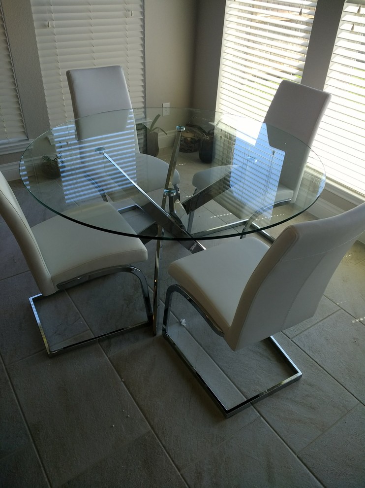 Martini Dining Table & Alberti Chairs - Contemporary - Dining Room ...