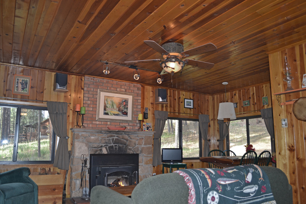 Log Cabin Style Ceiling Fans | Shelly Lighting