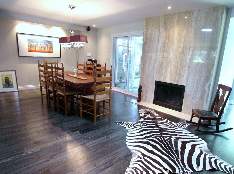 Merali Split Level - Contemporary - Dining Room - Ottawa - by 7j Design ...