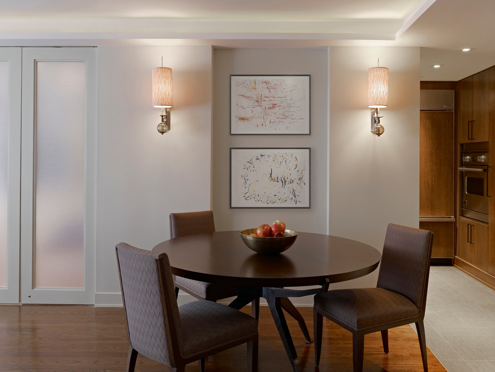 Midtown Flat - Modern - Dining Room - New York - by Aman Architecture ...