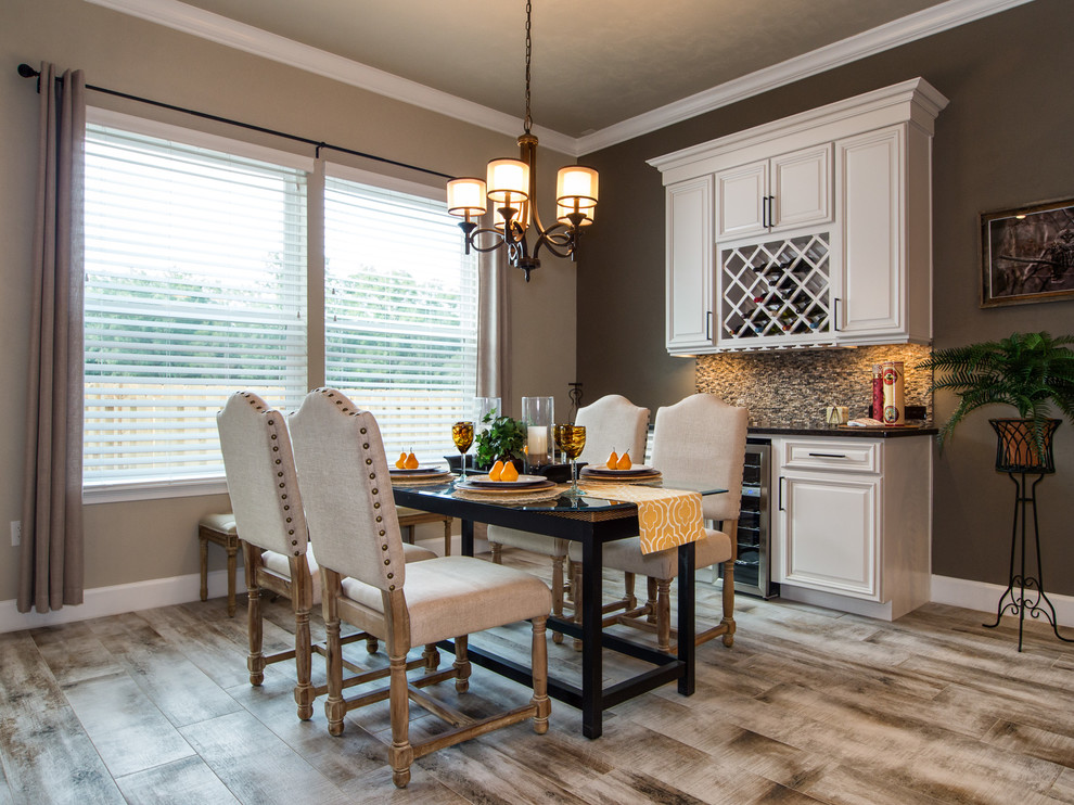 Model Home Dining Nook - Arts & Crafts - Dining Room - Miami - by ...