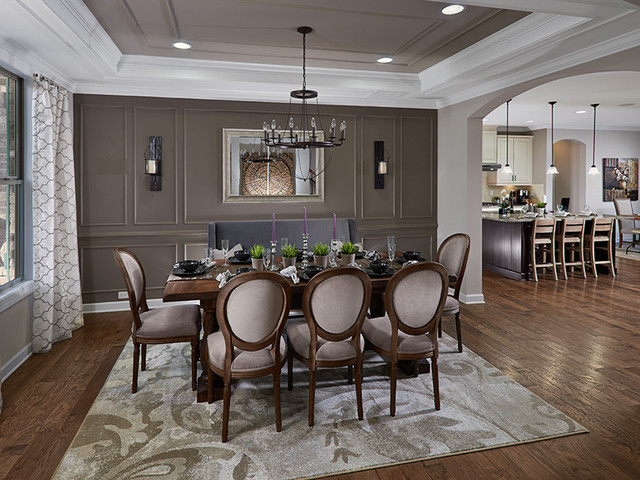 Model Home Interiors - Classique Chic - Salle à Manger - Orlando - par ...