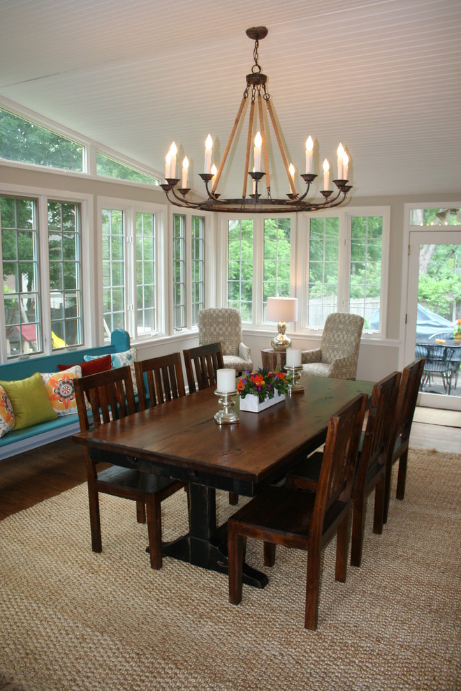 Moderen Rustic Dining - Traditional - Dining Room - Indianapolis - by P ...