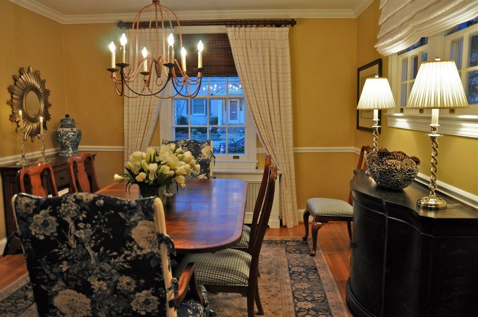 Modern Colonial - Traditional - Dining Room - DC Metro - by Lauren ...