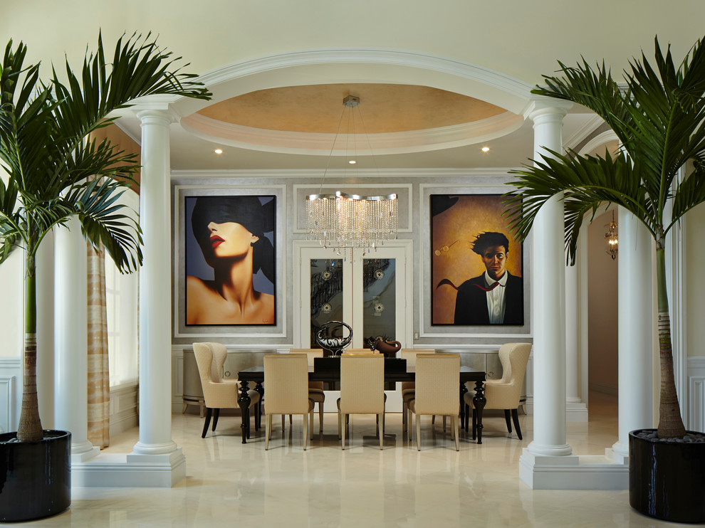 Modern Dining - Modern - Dining Room - Miami - by Interiors by Brown ...