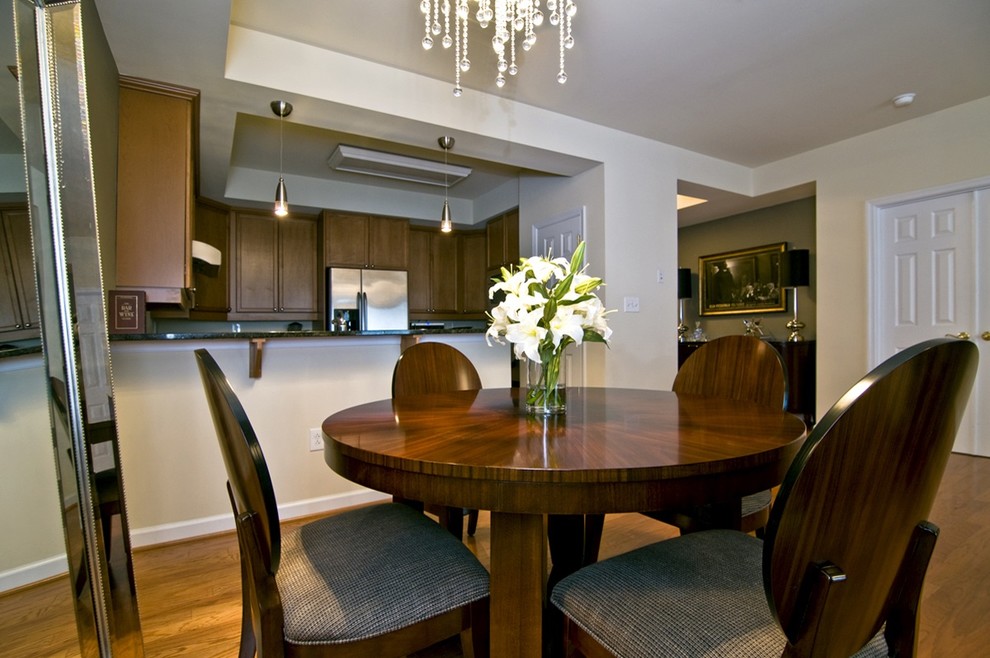 Modern Downtown Loft Living & Dining Room - Modern - Dining Room ...