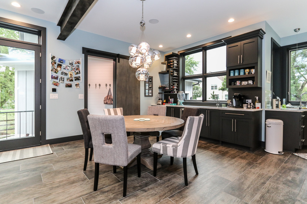 Modern Farm House Eco-Smart Home | Naperville, IL - Transitional ...