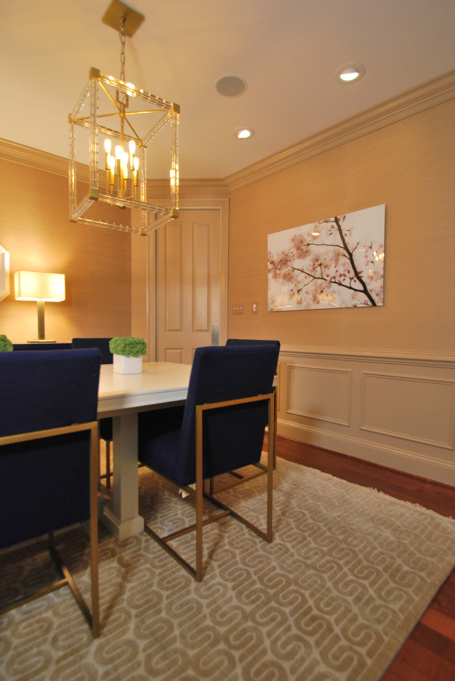 Modern Glam Dining Room - Modern - Dining Room - DC Metro - by Michael ...