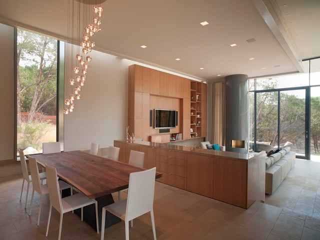 Modern Home Cabinetry, Bercy Chen Studios - Moderne - Salle à Manger ...