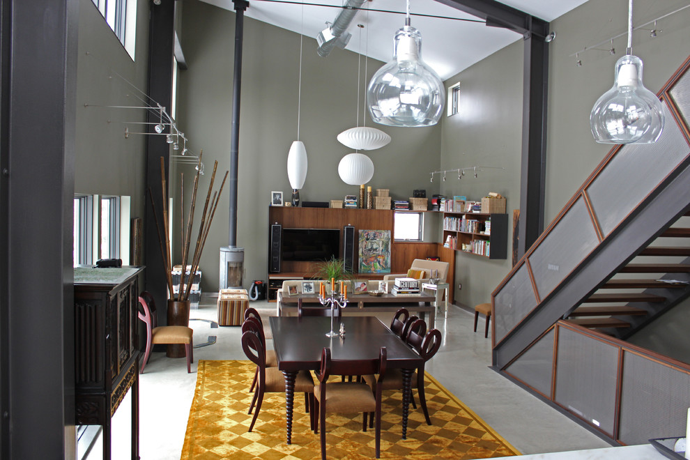 Modern New Home - Modern - Dining Room - Burlington - by RVG Electrical ...