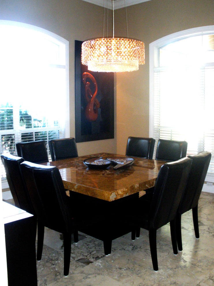 Modern ning room - Modern - Dining Room - Miami - by WALL2WALLDESIGN ...