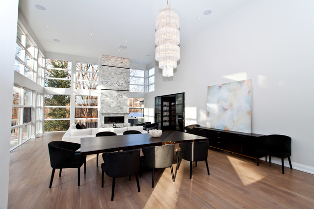Modern Toronto Home - Contemporary - Dining Room - Toronto - by South ...