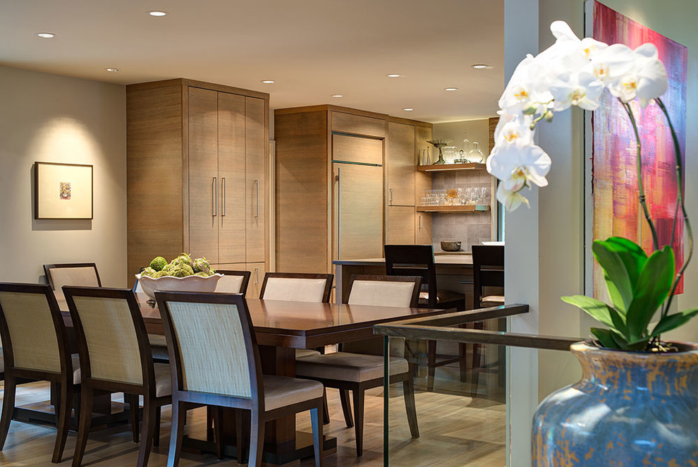 Modern Update for a 1980s Rancher - Contemporary - Dining Room ...