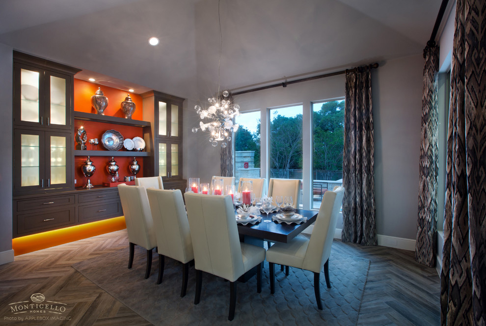 Monticello Homes - Parade of Homes 2013 - Contemporary - Dining Room ...