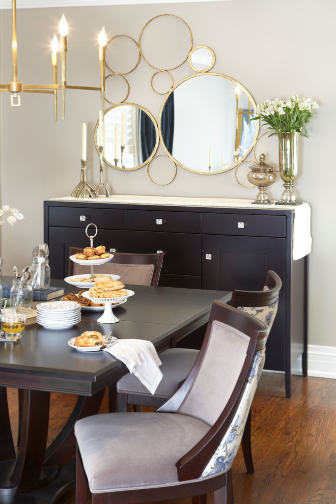 Moody Blues - Contemporary - Dining Room - Toronto - by Sealy Design ...