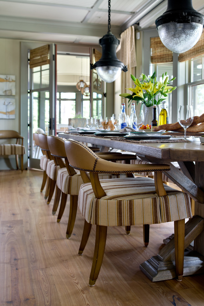 Muskoka Cottage - Beach Style - Dining Room - Other - by Lisa Stevens ...