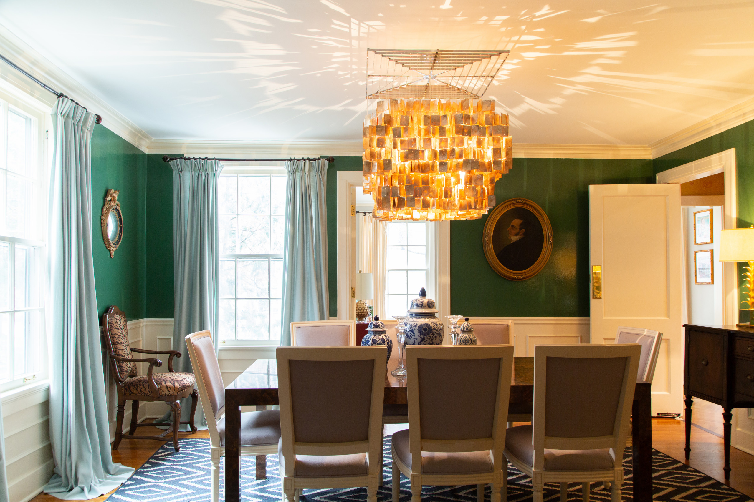 Color, Heirlooms and Artwork Refresh a Kansas City Home