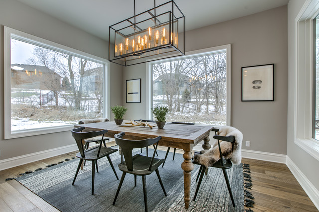 Nathan Homes English Farmhouse - Campagne - Salle à Manger - Omaha ...