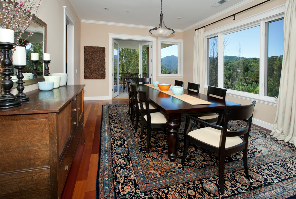 New Home in Marin County - Craftsman - Dining Room - San Francisco - by ...