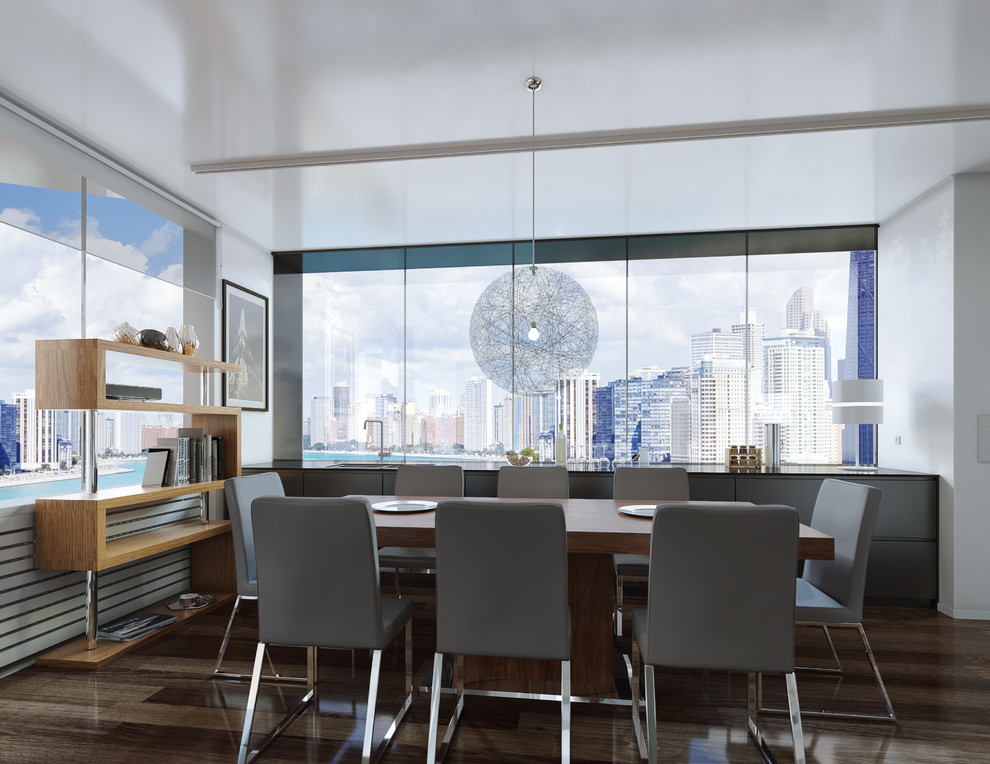 Niero Armless Dining Chair - Modern - Dining Room - Miami - by Modani ...